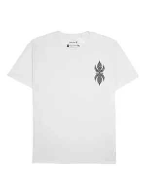 OSKLEN Leaf-print T-shirt - White