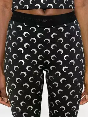 MARINE SERRE Moon-print Leggings