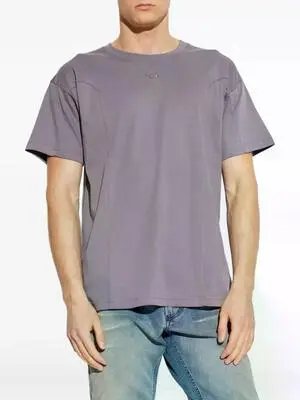 DIESEL® T-norm-int Logo T-shirt - Grey