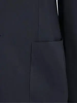 Giorgio Armani Button-up Jacket - Blue