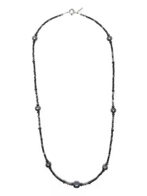 KUNDO Pearl Beaded Necklace - Black