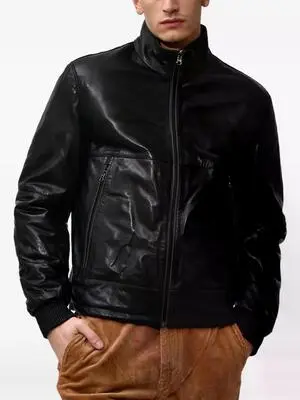 Poche Paris Leather Outerwear For Men