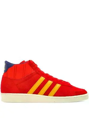 Adidas Jabbar Stripes High-top Trainers - Red