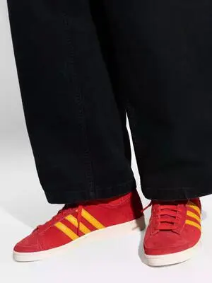 Adidas Jabbar Stripes High-top Trainers - Red
