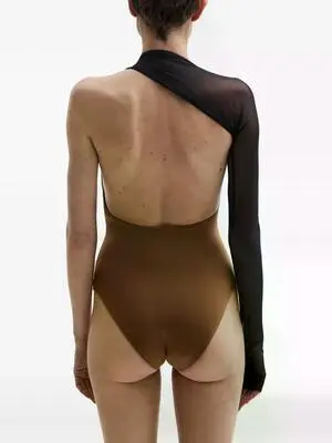 ATU BODY COUTURE One-shoulder Draped Bodysuit