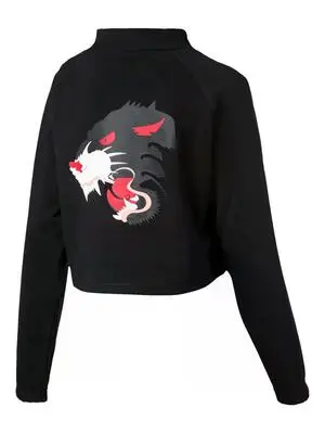 PUMA Graphic Cropped Sweater