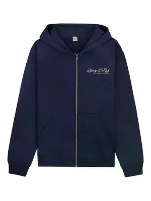 Sporty & Rich Full Zip Sweatshirts Hoodies For Women