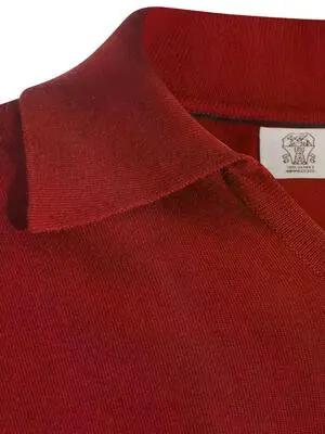 Brunello Cucinelli Collared Short-sleeve Top