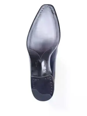 Brioni Perforated Leather Loafers