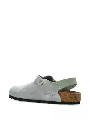 BIRKENSTOCK Tokio Ii Suede Clogs - Grey