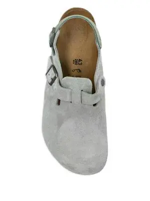 BIRKENSTOCK Tokio Ii Suede Clogs - Grey