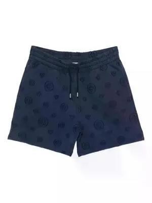 Casablanca Patterned Drawstring-waistband Track Shorts