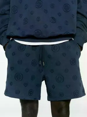 Casablanca Patterned Drawstring-waistband Track Shorts