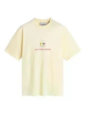 LES HÉRITIERS Crew-neck T-shirt