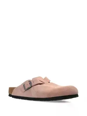 BIRKENSTOCK Boston Suede Clogs
