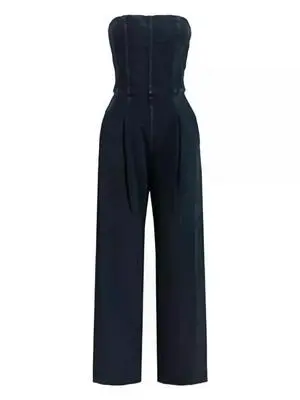 AGOLDE Agyness Strapless Jumpsuit - Blue