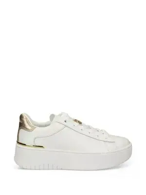 Michael Kors Gold Tone Sneakers For Women