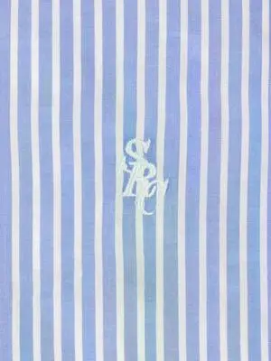 SPORTY & RICH Striped Pocket Shirt