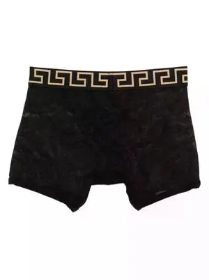 Versace Logo-pattern Boxers