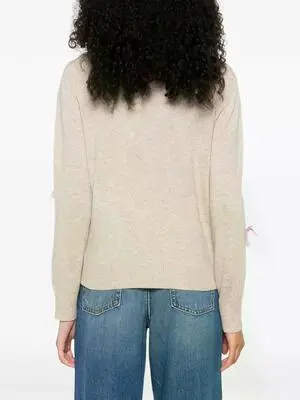 MC2 SAINT BARTH Embellished Crew Neck Sweater