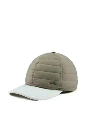 Paul & Shark Quilted Baseball Cap - Neutrals