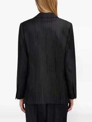 FERRAGAMO Pinstripe Double-breasted Blazer