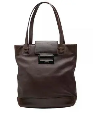 Loewe 2003 Leather Tote Bag