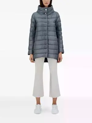 Herno Amelia High-neck Quilted Jacket - Blue