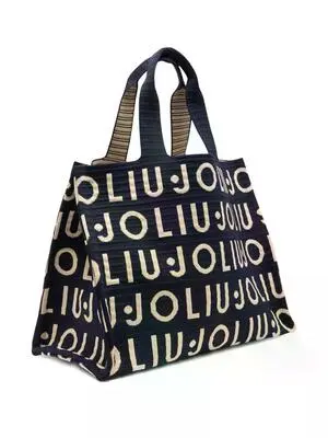 Liu Jo Knit Jacquard Logo Tote Bag