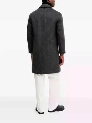 Guess Single-breasted Coat With Notched Lapels