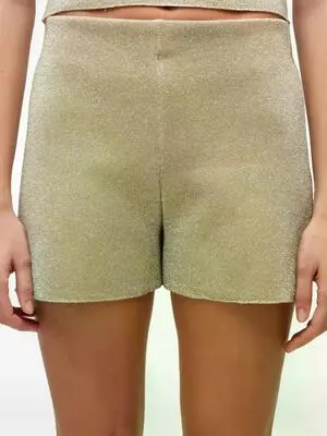 OSKLEN Metallic Mini Shorts