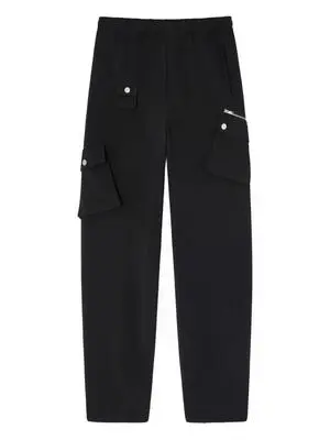 GANNI Cargo-pocket Trousers - Black