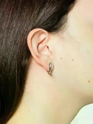SHAUN LEANE Mini Sabre Crossover Earrings