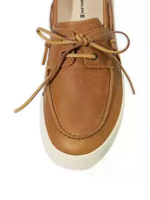 OSKLEN Soho Dockside Leather Boat Shoes