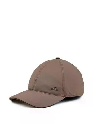 Paul & Shark Logo-appliqué Baseball Cap - Brown
