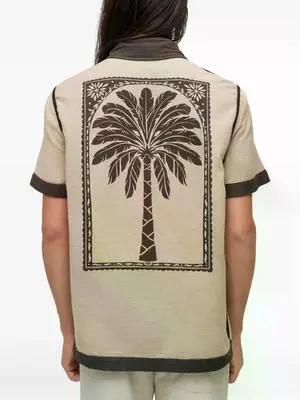 OSKLEN Palm-tree Shirt