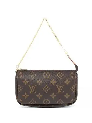 LOUIS VUITTON 2002 Monogram Mini Pochette Accessoires Handbag