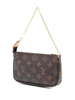 LOUIS VUITTON 2002 Monogram Mini Pochette Accessoires Handbag