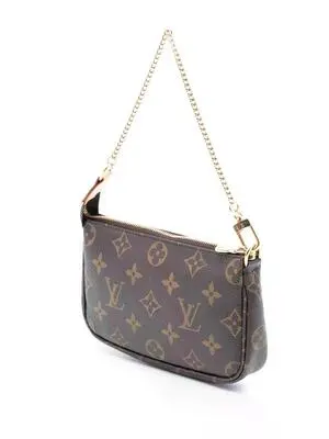 LOUIS VUITTON 2005 Monogram Mini Pochette Accessoires Handbag