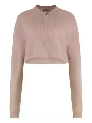 Le Kasha Cropped Sweaters For Women