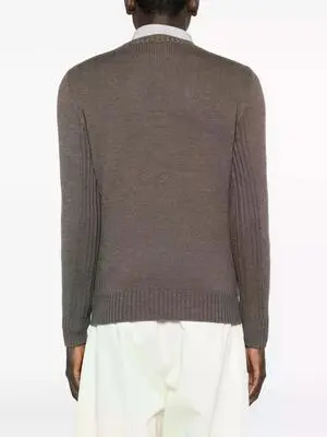 KANGRA Ribbed Crew Neck Sweater