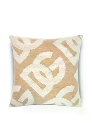 Dolce & Gabbana Patterned Cushion - Neutrals