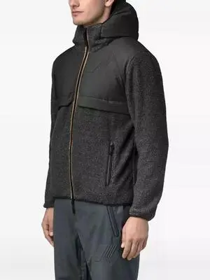 K-WAY Hooded Panelled Jacket