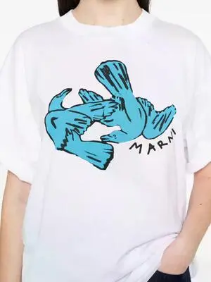Marni Bird-print T-shirt