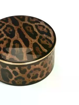 Dolce & Gabbana Decorated Leopard-print Box