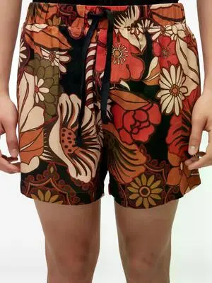 OSKLEN Floral-print Drawstring Shorts