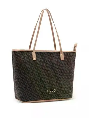 Liu Jo Monogram Jacquard Tote Bag