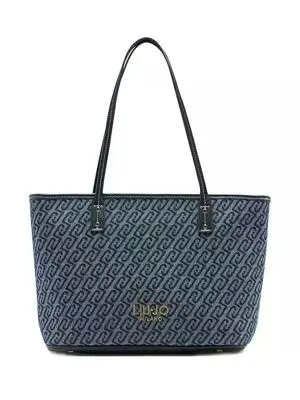 Liu Jo Jacquard Tote Bag - Blue