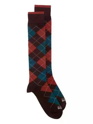 IN THE BOX Argyle Socks - Brown