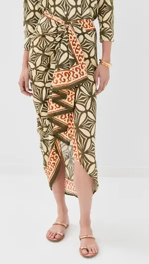 GUADALUPE DESIGN Giada Pareo Skirt